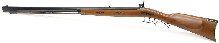 Pedersoli Tryon .50 caliber rifle with maple stock and case colored ...