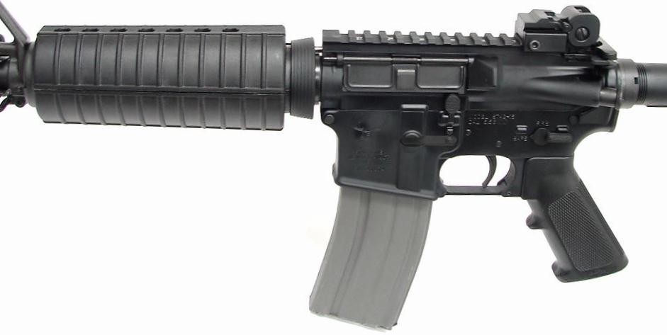 Stag Arms Stag-15 LH .223 Rem caliber rifle. Left handed M4 with flip ...