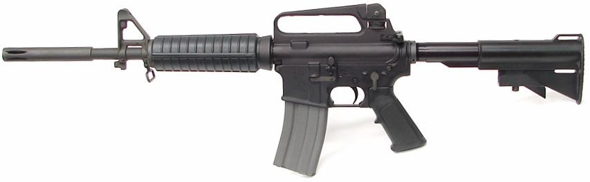 Bushmaster XM15-E2S .223 Rem caliber carbine. Commando style A2 carbine ...