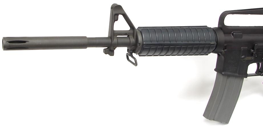 Bushmaster XM15-E2S .223 Rem caliber carbine. Commando style A2 carbine ...