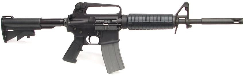 Bushmaster XM15-E2S .223 Rem caliber carbine. Commando style A2 carbine ...