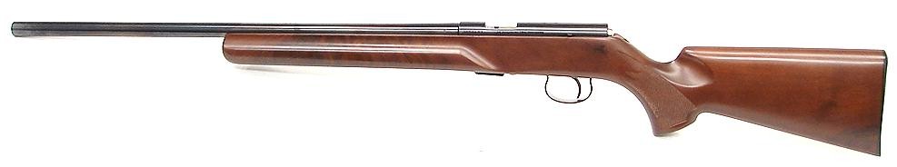 Anschutz 1502 17 HM 2 caliber rifle with heavy barrel and beavertail ...