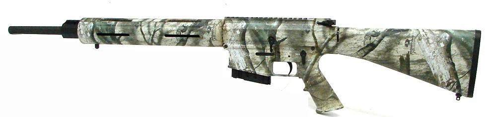 Remington R-25 .308 Win caliber rifle with 20 fluted barrel, pistol ...