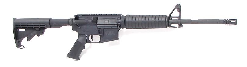 Smith & Wesson M&P-15 M4 flat top carbine chamered for the Russian. 5. ...