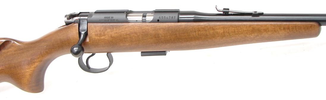 CZ 452 ZKM Scout .22LR caliber rifle. 16 barrel with blind magazine ...