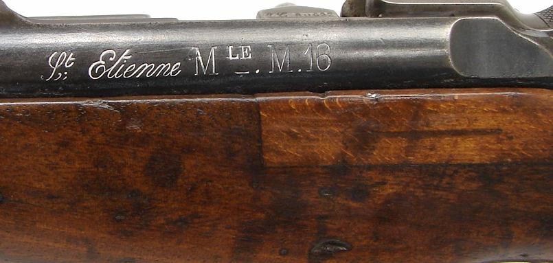 St. Etienne 1916 8mm lebel caliber rifle. WWI production with post war ...
