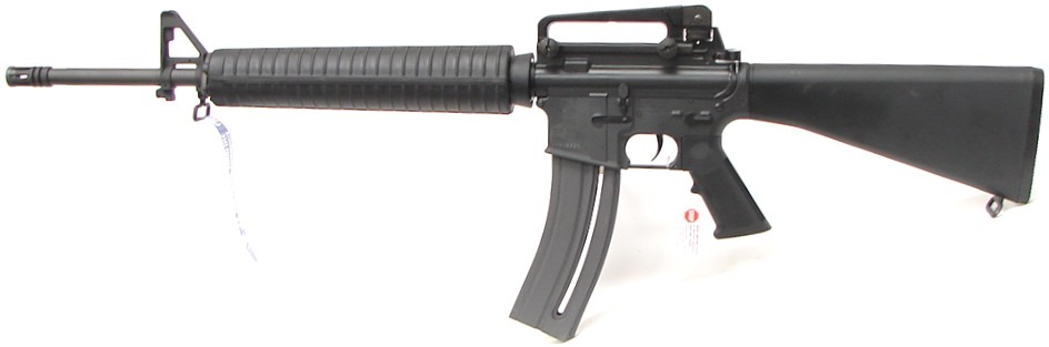 Walther M16 .22LR caliber full length rifle with 30 round magazine. New ...