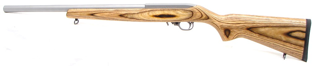 Ruger 10/22 Carbine .22 LR caliber rifle. Stainless heavy barrel ...