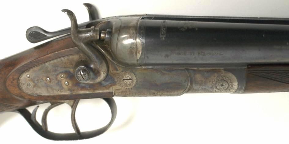 Pieper Hammer 12 gauge shotgun. Shoots modern 2 3/4 shells. (s1228 ...