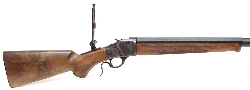 Winchester 1885 .45-90 caliber rifle. Creedmoor model with 34" 1/2 ...