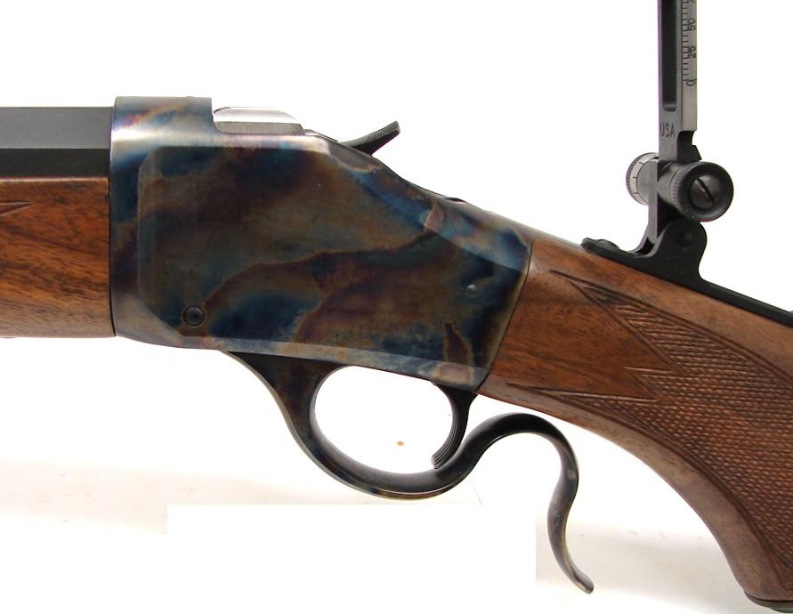 Winchester 1885 .45-90 caliber rifle. Creedmoor model with 34" 1/2 ...