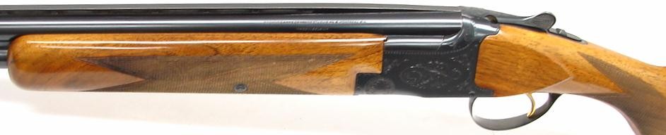 Browning Superposed 12 gauge shotgun. Belgian Browning with long tang ...