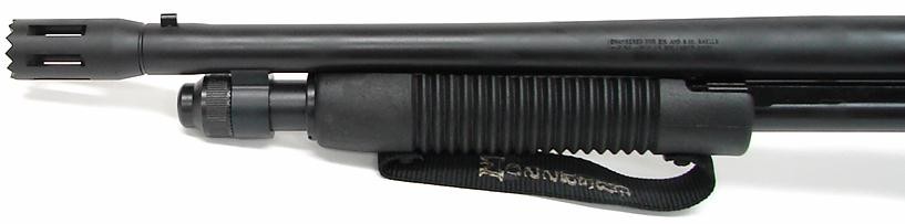 Mossberg 500A 12 gauge shotgun. Special breacher model with spiked ...