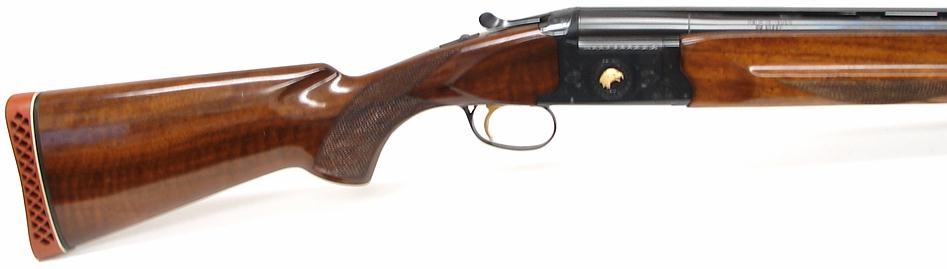 Nikko 5000I Golden Eagle 12 gauge shotgun. Wide rib trap model. Full ...