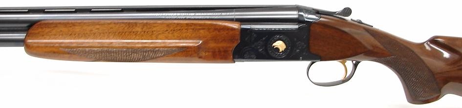 Nikko 5000I Golden Eagle 12 gauge shotgun. Wide rib trap model. Full ...