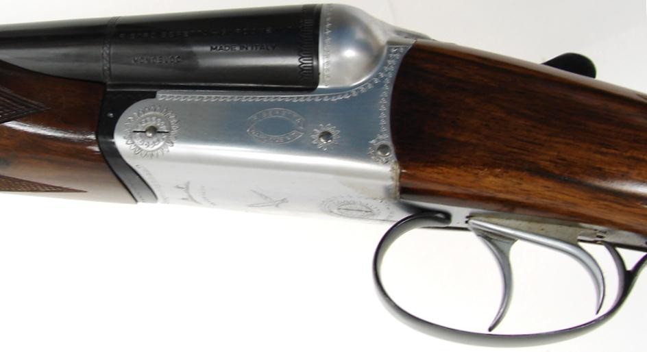 Beretta Silver Hawk 12 gauge shotgun. Early model SxS field gun with 28 ...