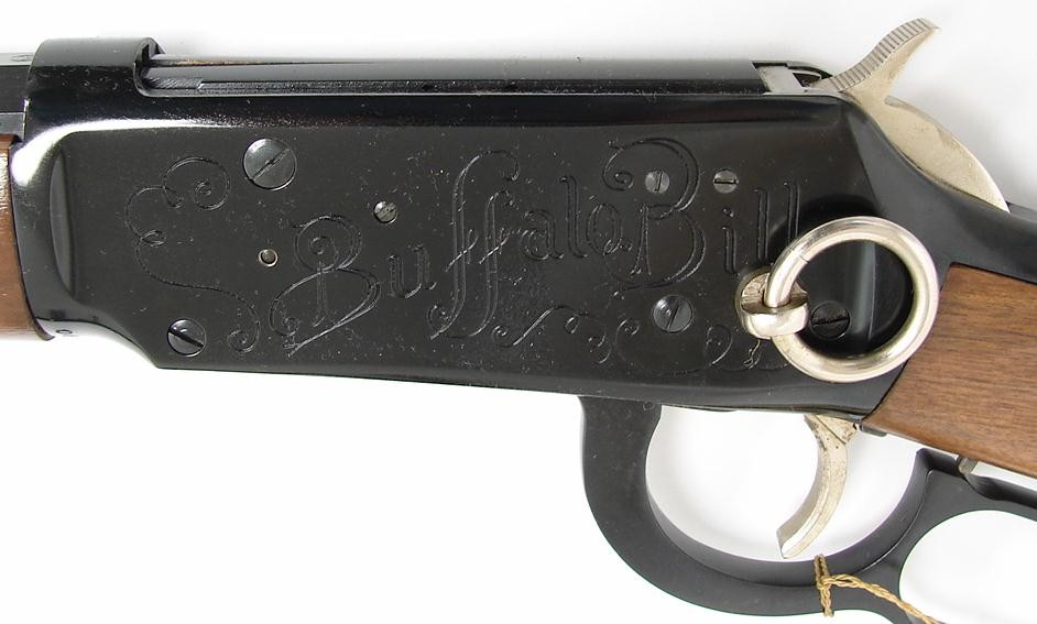 Winchester 94 .30-30 caliber rifle. Buffalo Bill commemorative in ...