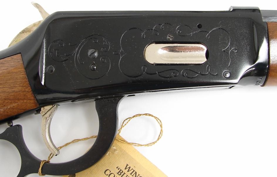 Winchester 94 .30-30 caliber rifle. Buffalo Bill commemorative in ...