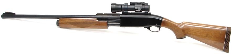 SKB 7300 12 gauge shotgun. Pump action slug gun with Aimpoint 5000 2x ...