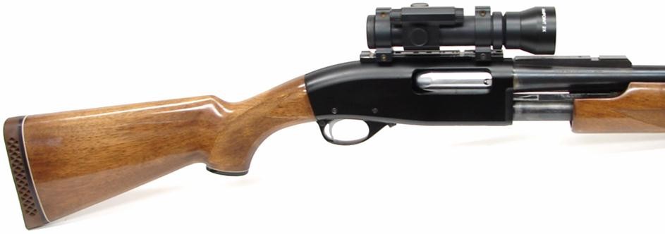SKB 7300 12 gauge shotgun. Pump action slug gun with Aimpoint 5000 2x ...