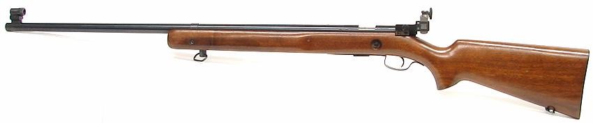 Winchester 75 .22 LR caliber rifle. 1950 s vintage target rifle in ...