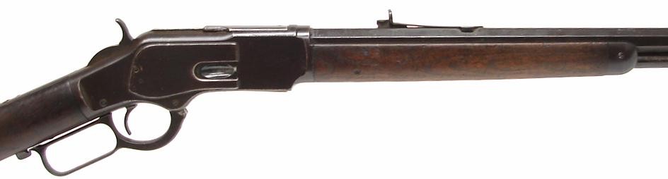 Winchester 1873 .32-20 caliber rifle. Good plus condition. Mechanically ...