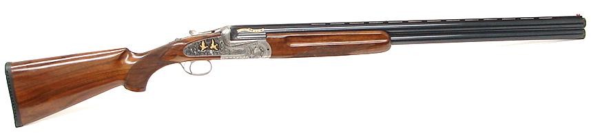 Sarriugarte Excelsior 12 gauge shotgun. Texas Ducks Unlimited special ...