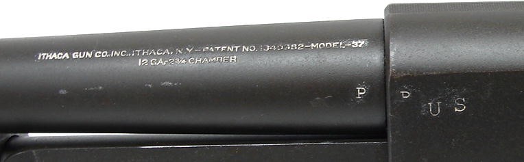 Ithaca 37 12 gauge shotgun. Rare U.S. military riot gun. This is a WWII ...