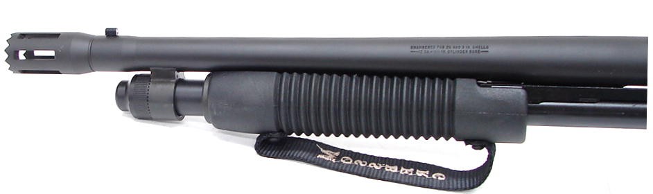 Mossberg 500A 12 gauge shotgun. Tactical breacher model with special ...