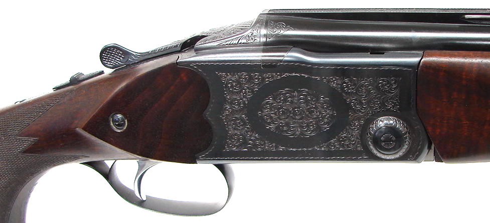 Russian MU108-4 12 gauge shotgun. Unusual Russian made over/under skeet ...