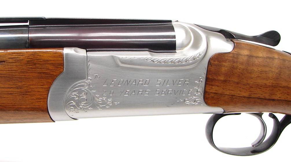 Ruger Red Label 12 gauge shotgun. Unusual factory presentation model ...