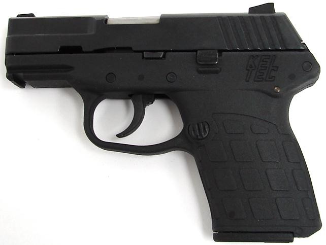 Kel-Tec PF-9 9mm Para caliber pistol. New thin single stack model. New ...