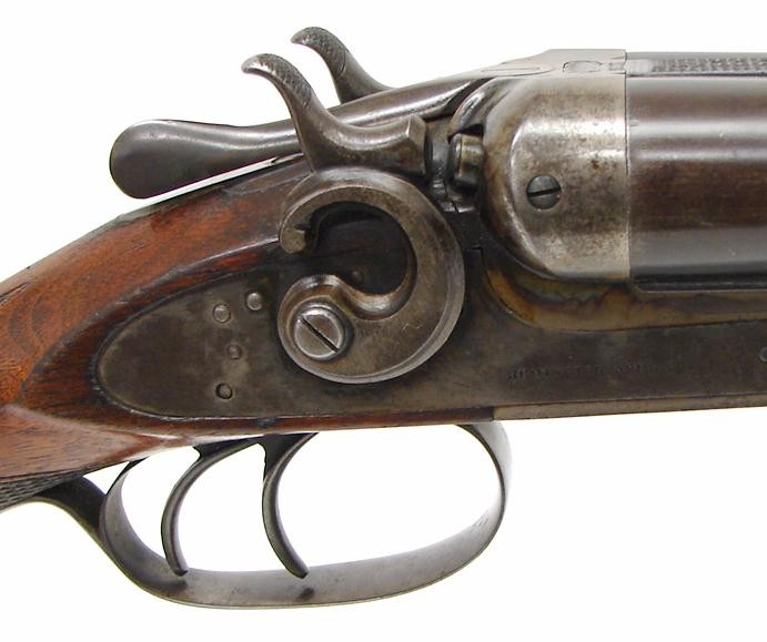 Remington 1889 12 gauge shotgun. This is a steel barrel gun with very ...
