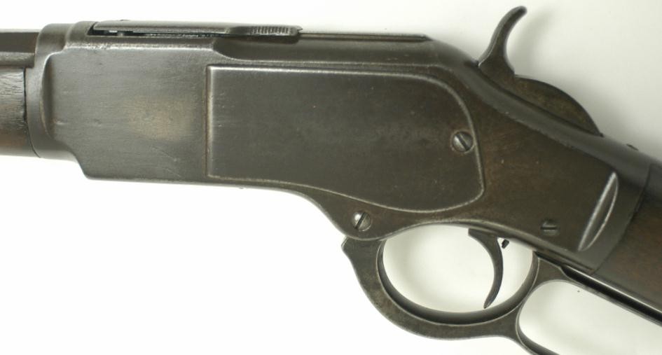 Winchester 1873 .32-20 caliber rifle with very good wood & blue-brown ...