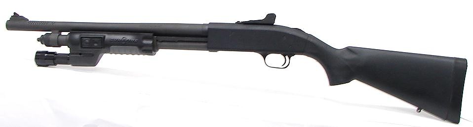 Mossberg 590 A1 12 gauge shotgun. Vang-Comp 590 with ghost ring sights ...