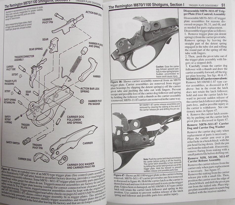The Remington M870 and M1100/M11-87 Shotguns (IB070705) - Collectors ...