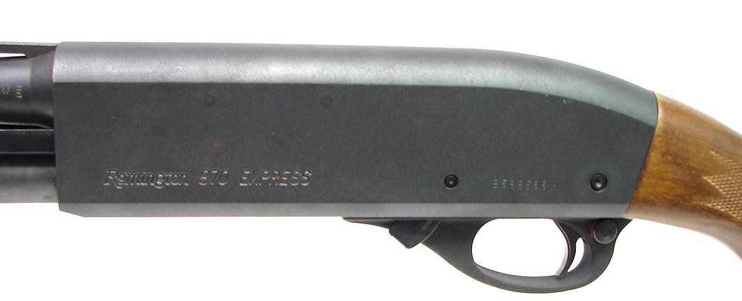 Remington 870 Express 410 gauge shotgun. Pump action small bore shotgun ...