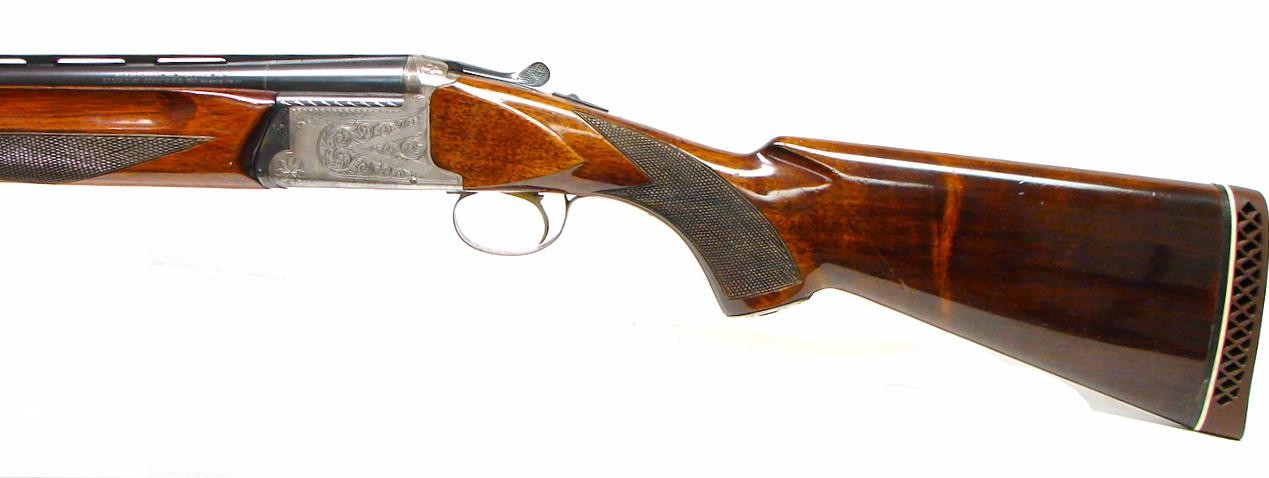 Nikko 5000 II 12 gauge shotgun. Over/under field gun with 28" full ...