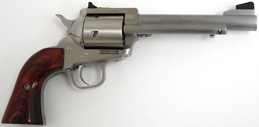 Freedom Arms 97 Premier Grade .41 Rem Magnum caliber revolver with 5 1/ ...
