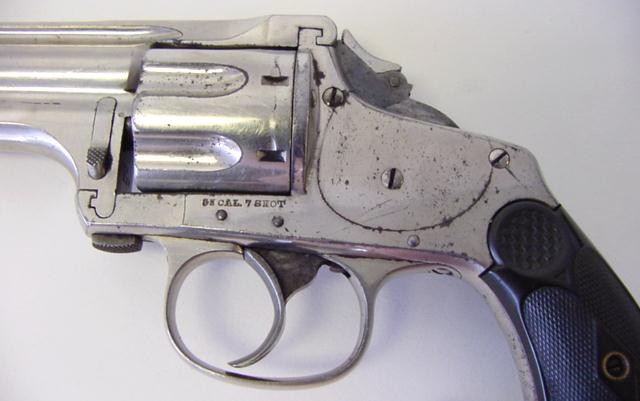 Merwin & Hulbert .32 caliber pocket model double action revolver with ...