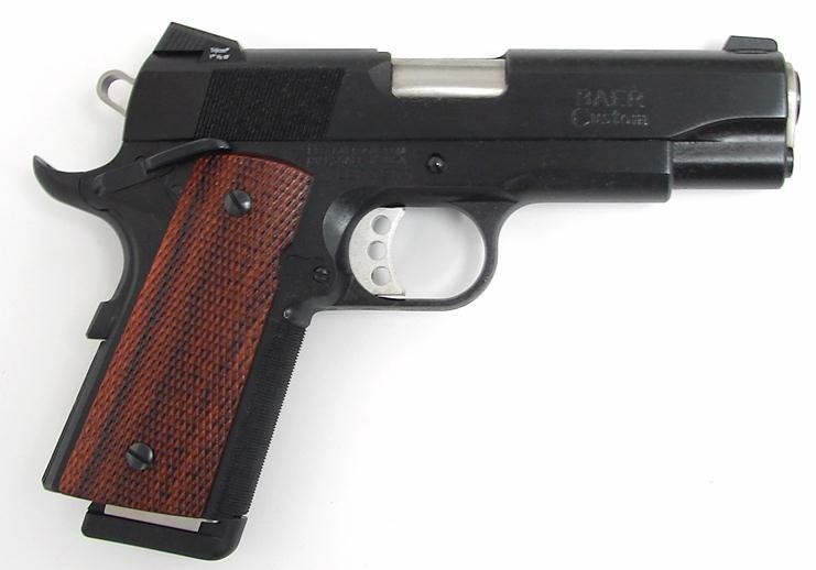 Les Baer Custom Stinger .45 ACP caliber pistol. Compact model with ...