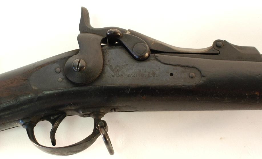 U.S. Model Springfield Trapdoor 45-70 caliber rifle with Buffington ...