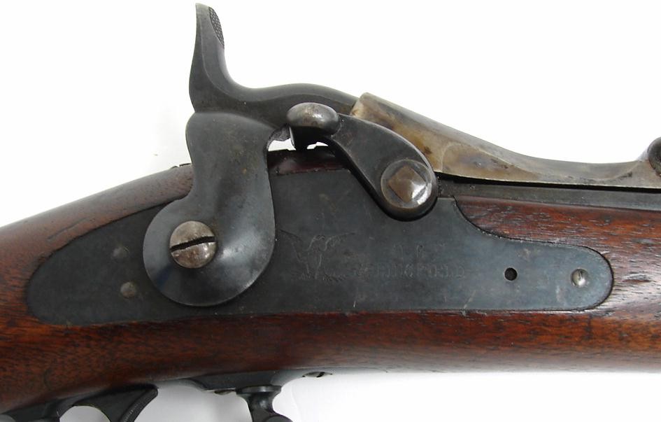 U.S. Model 1884 Trapdoor Springfield rifle with nice sharp cartouche ...
