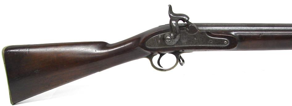 British 1839 Volunteer musket. Board of Ordnance mark on stock ...