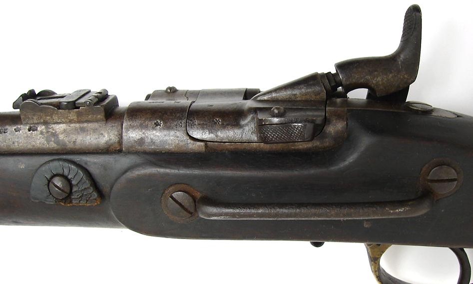 British Snider Conversion of a tower musket dated 1872 with lock marked ...
