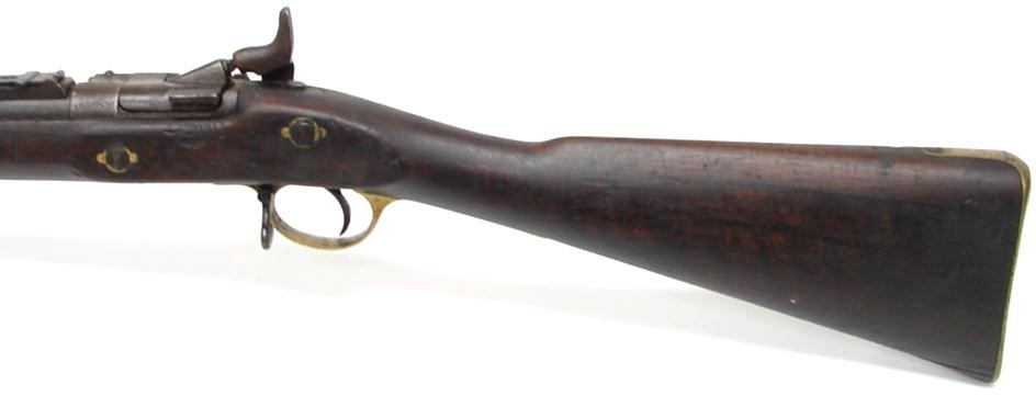 Snider Conversion of an Enfield rifle with lock dated 1862. (al2022 ...