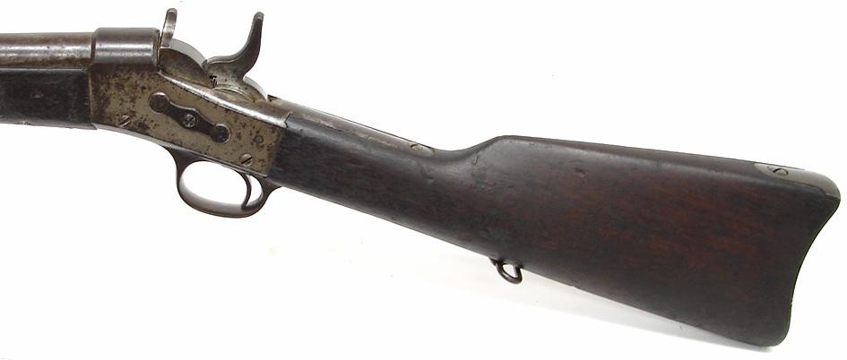 Remington Large Bore Rolling Block rifle with poor bore. Spanish ...