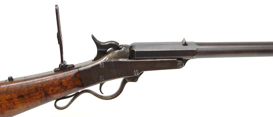 Maynard Sporting .35 caliber rifle with very good bore, tang sight and ...