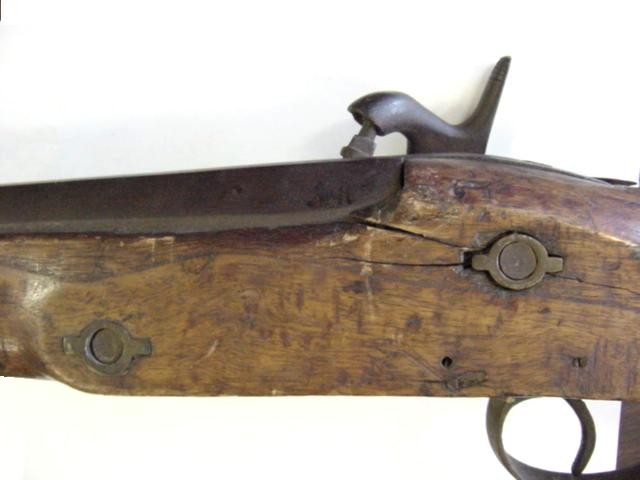 Buddist Mountain Japanese wall gun. Overall length of 110". (al714 ...