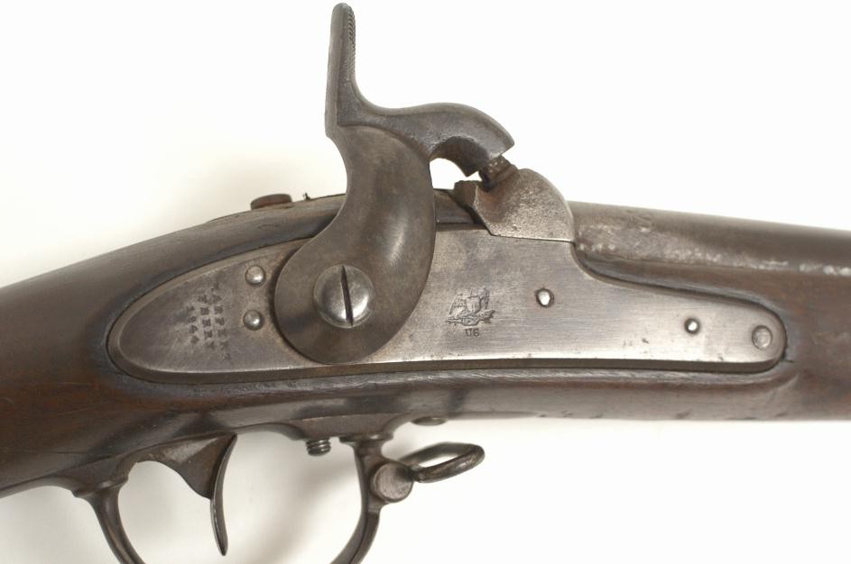 Harpers's Ferry 1842 musket dated 1844. (al715) - Collector’s Firearms